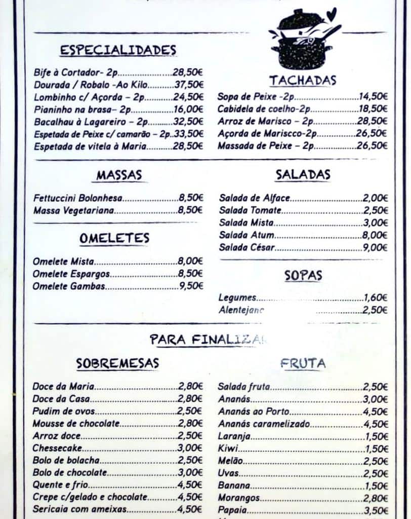 Maria dos Tachos - São Domingos de Rana | Zomato Portugal